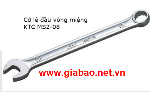 Cờ lê đầu vòng miệng KTC MS2-08